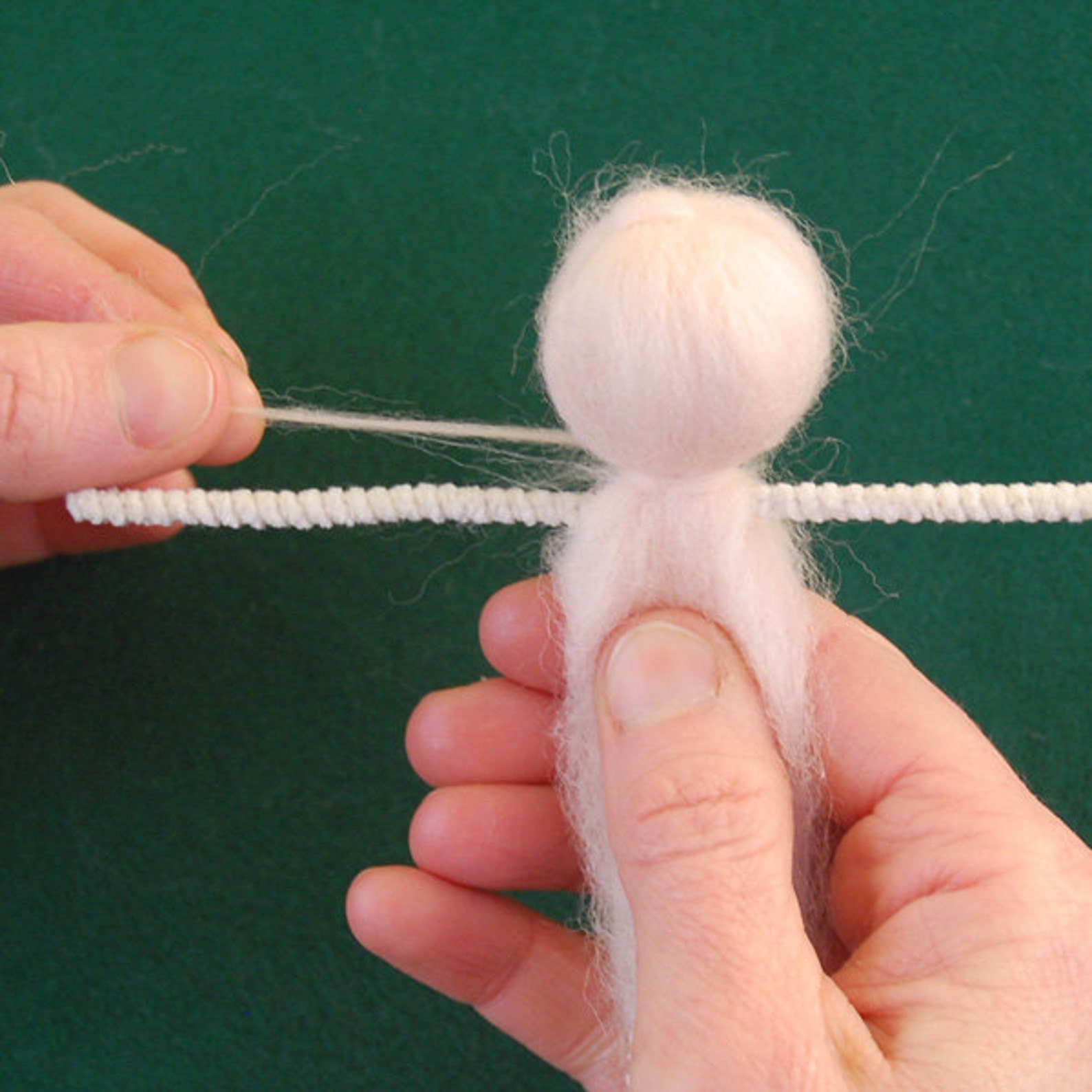Needle Felting Tutorial. Waldorf Fairy Doll Pattern. Felting Pattern ...