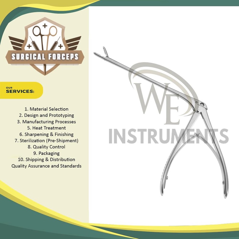 Takahashi Ethmoid Forceps 14cm – 2.5mm Cup-shaped Jaws for Nasal Sinus ...