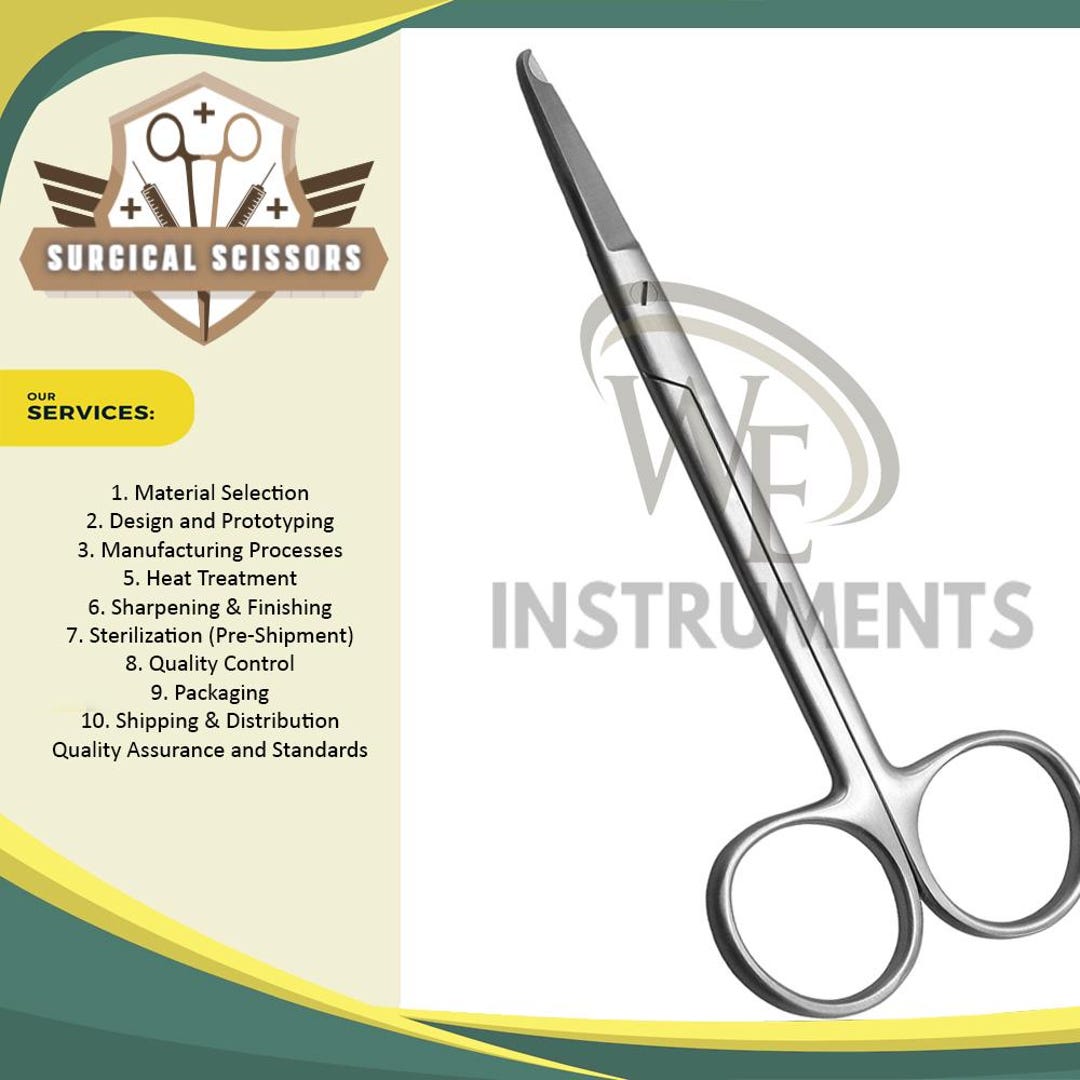 Spencer Stitch Scissors – Premium Suture Removal Scissors With Hook Tip ...