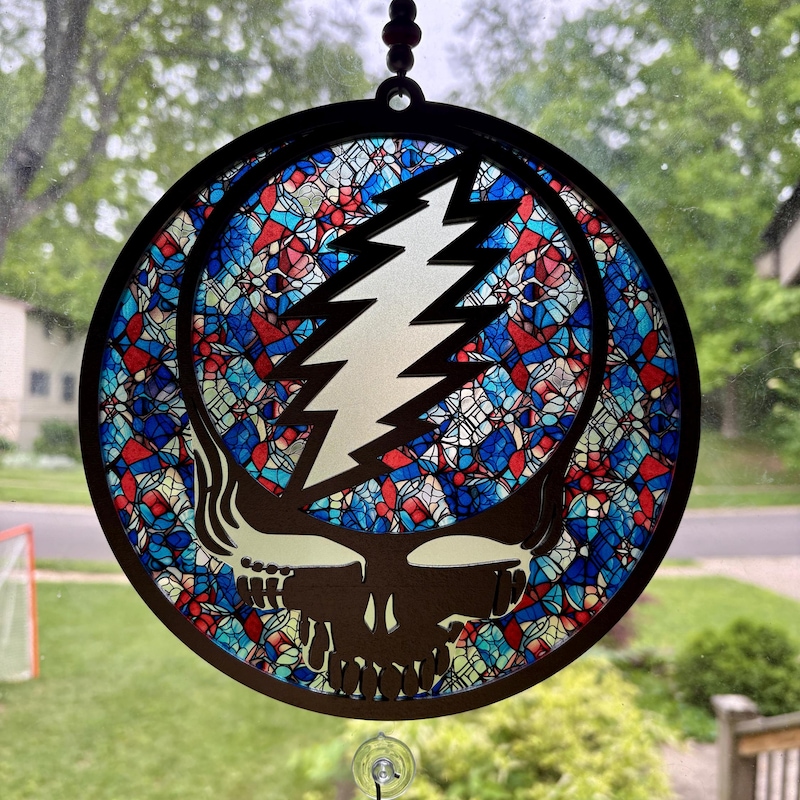 Stained Glass Deadhead - Etsy