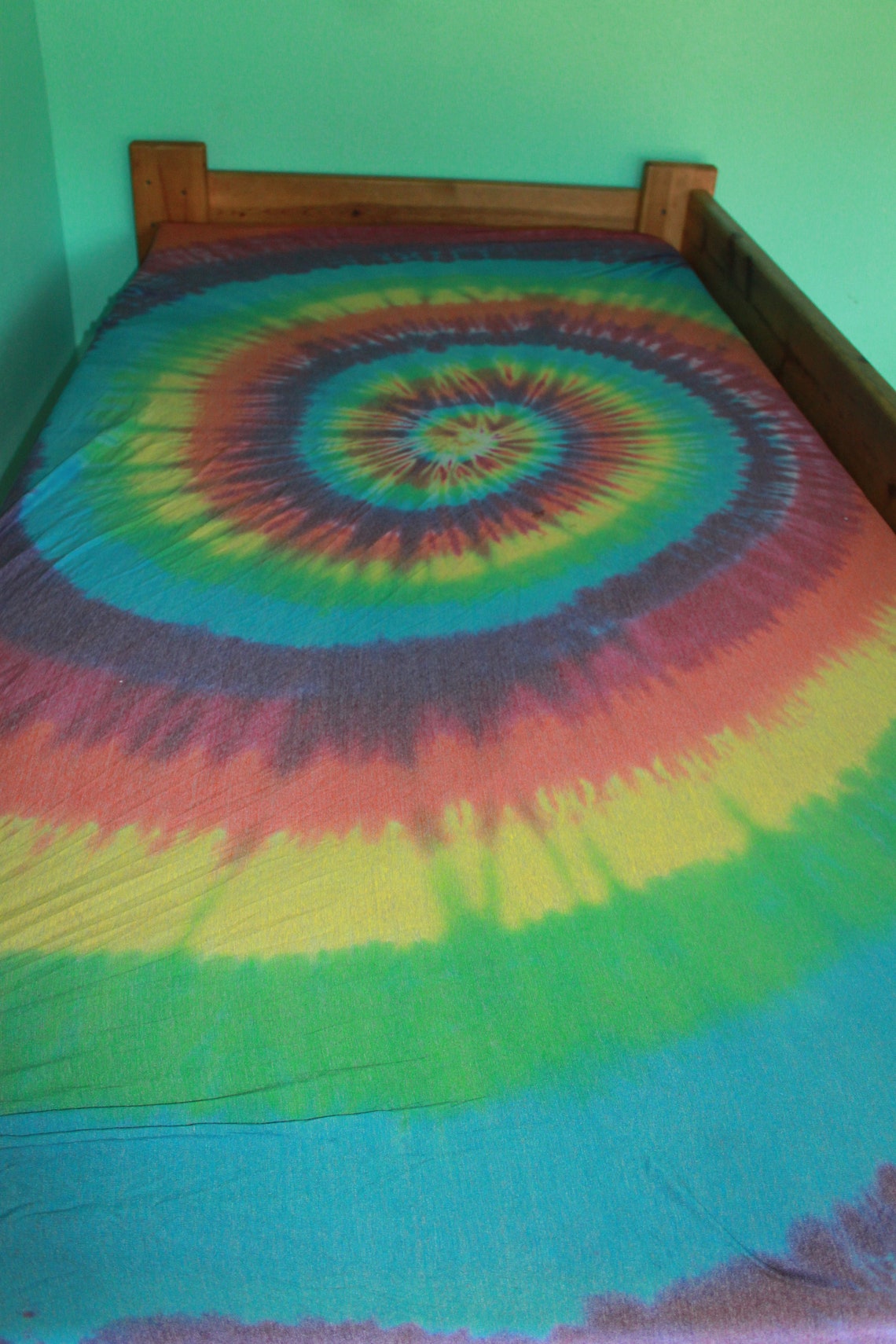 Tie Dye Bed Sheet Set Twin Twin XL Full Queen Or King Etsy tie-dye-bed-sheet-set-twin-twin-xl-full-queen-or-king-etsy