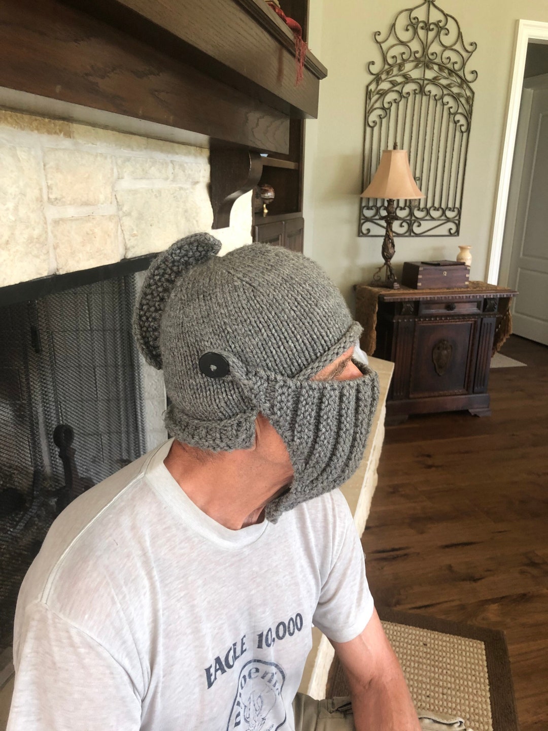 Knight in Knitted Armor - Etsy