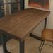 Chunky Rustic Breakfast Bar Table (freestanding) - Etsy UK