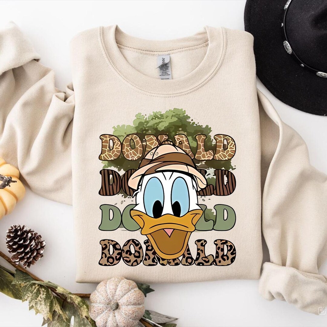 Safari Duck Adventure PNG, Jungle Explorer Cartoon Digital File, Funny ...