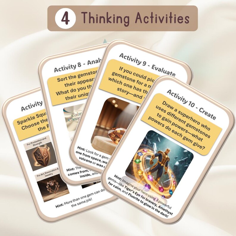 Rocks & Minerals Flashcards | Kids Brain Development | STEM Learning ...