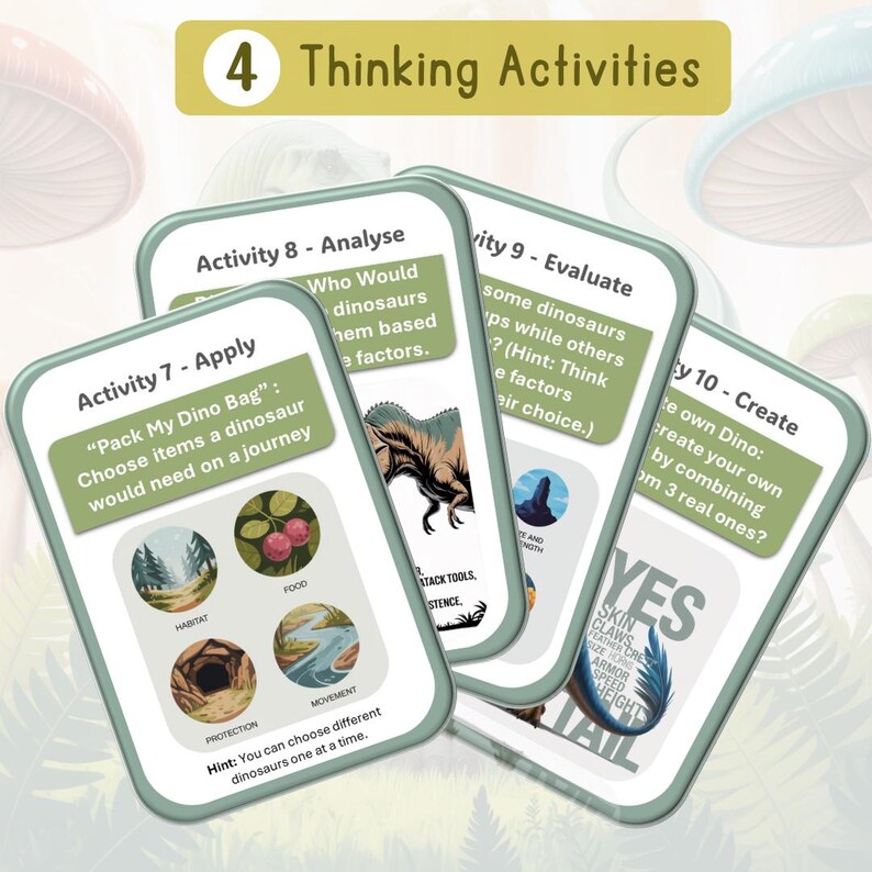 Dinosaurs Flashcards for Kids | Brain Development | Flashcards ...