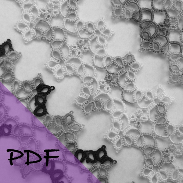 Tatting Flowers Patterns - Etsy