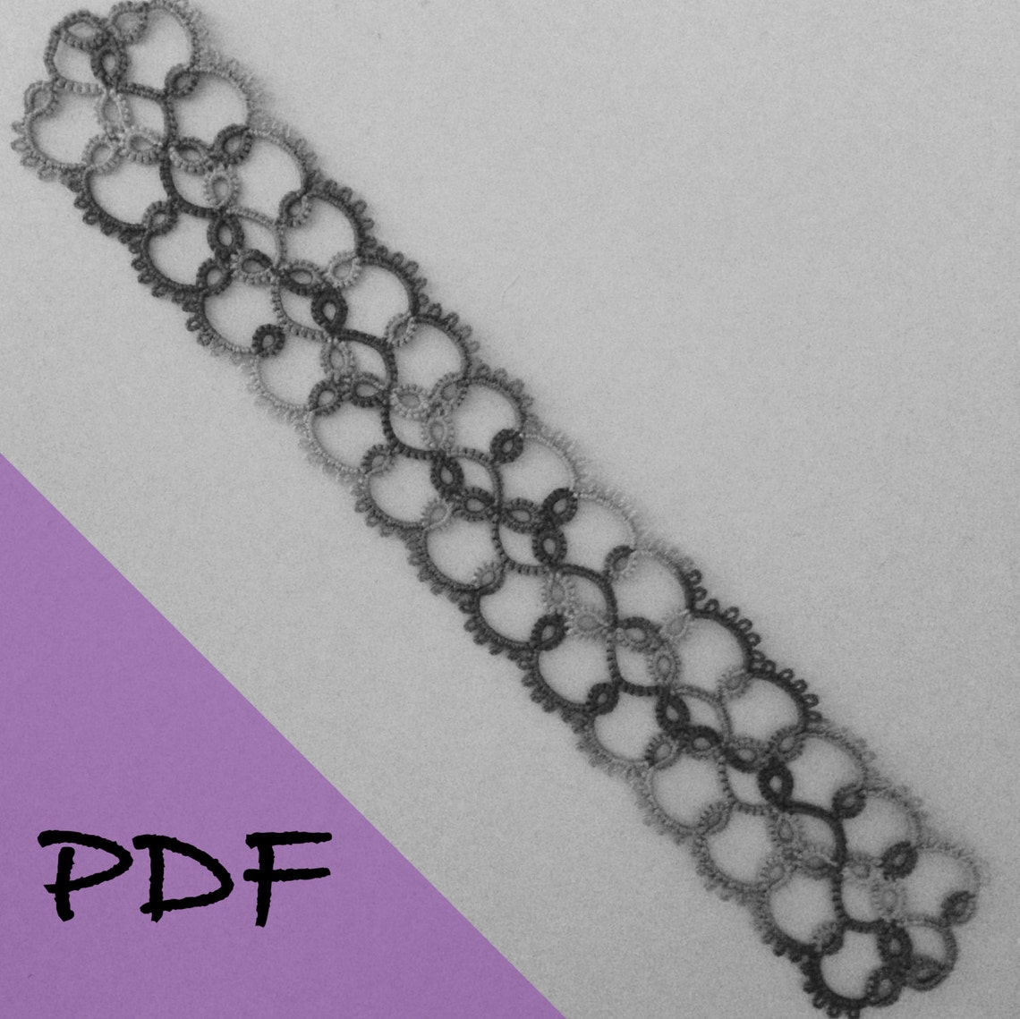 PDF File Shuttle Tatting Pattern for Trillion Bookmark - Etsy