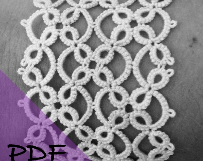 PDF File Shuttle Tatting Pattern for Frames Bookmark - Etsy
