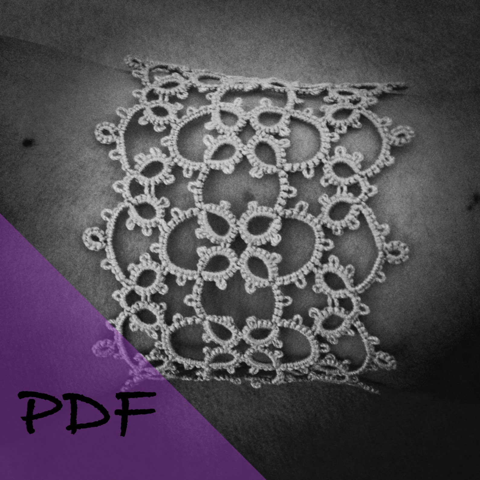 PDF File Shuttle Tatting Pattern for Lacy Quatro Bracelet - Etsy
