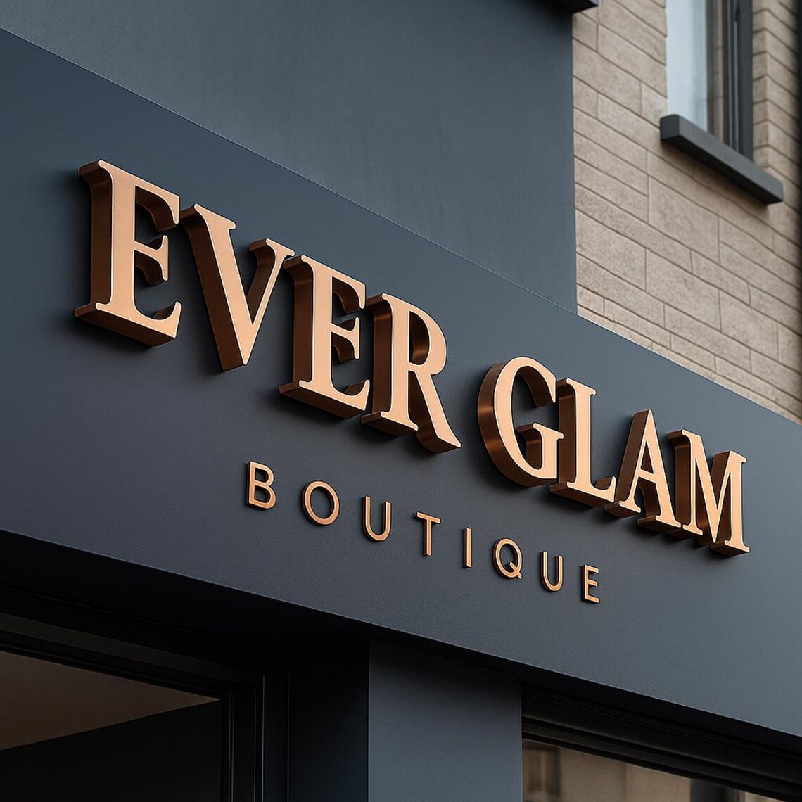 Business Signboard - Laser Cut Logo Sign - Beauty Salon Sign - Business ...