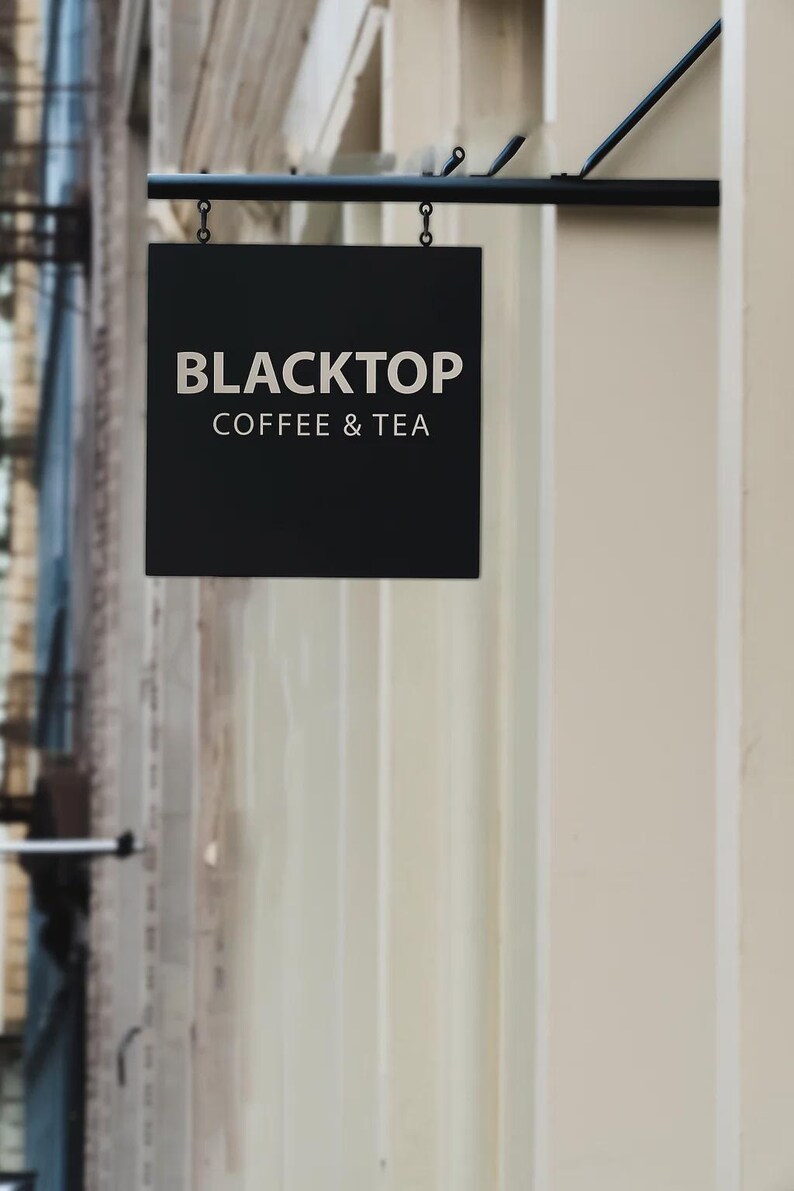 Custom Blade Sign, Storefront Sign, Double Sided Sign, Personalized ...