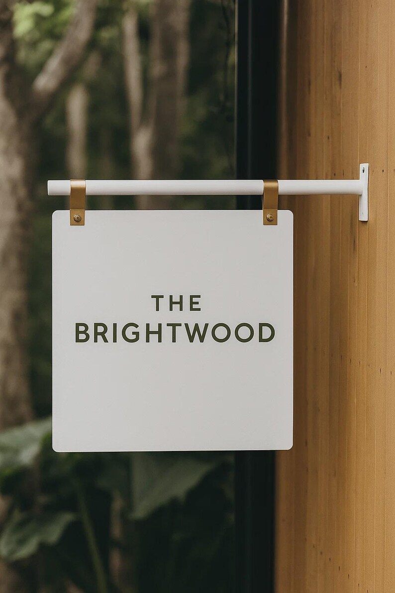 Custom Double-sided Blade Sign - Outdoor Hanging - Metal Business Sign ...