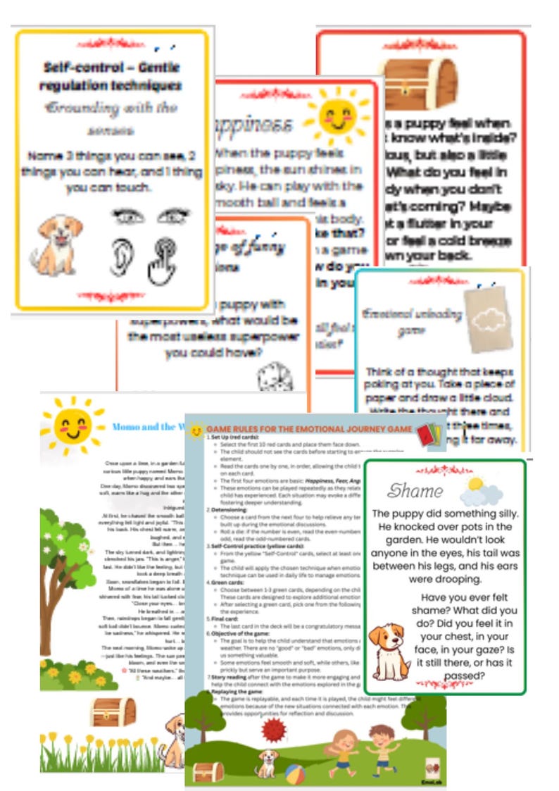 Weather of Feelings – Printable Emotions Game for Kids | SEL Activity ...