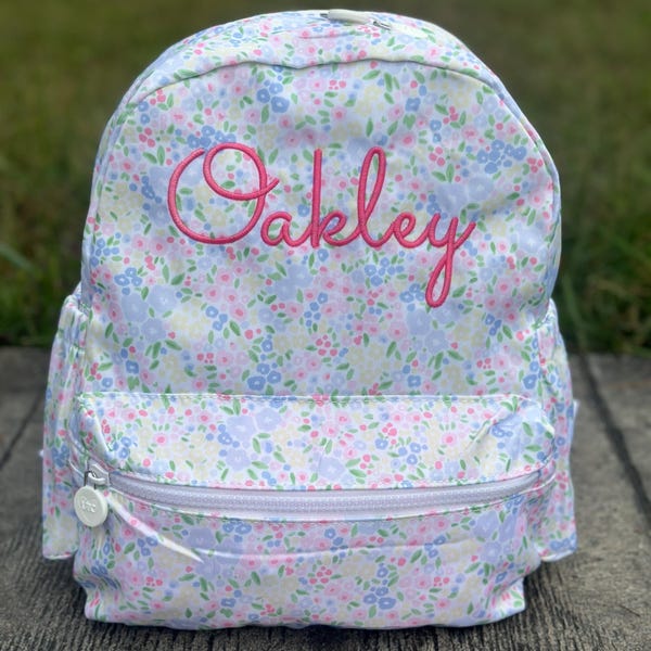 Floral Backpack - Etsy