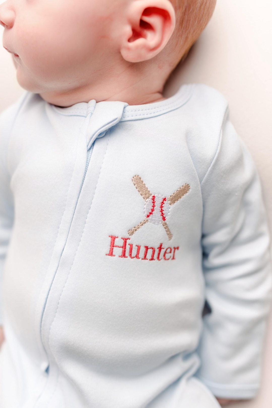 Baby Boy Baseball Outfit With Name, Boys Baseball Coming Home Outfit ...