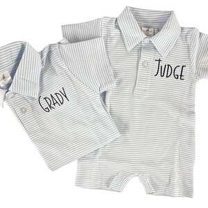 Boys Monogrammed Polo, Boys Polo, Personalized Polo, 4th of July Outfit ...