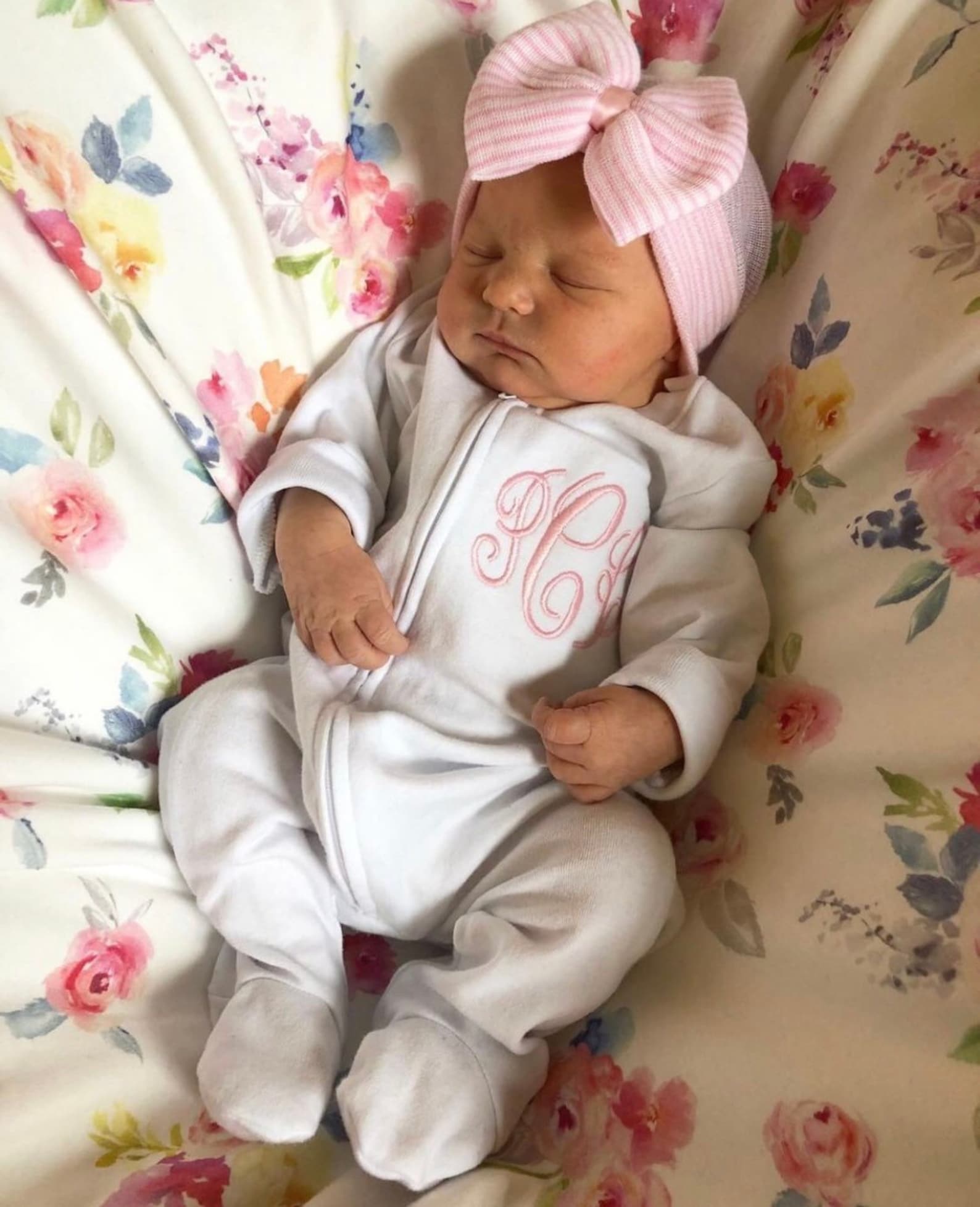 Baby Coming Home Outfit, Personalized Baby Boy, Monogrammed Baby Girl ...