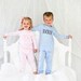 Monogrammed Pajamas, Girls Personalize Pajamas, Boys Monogram Pajamas ...