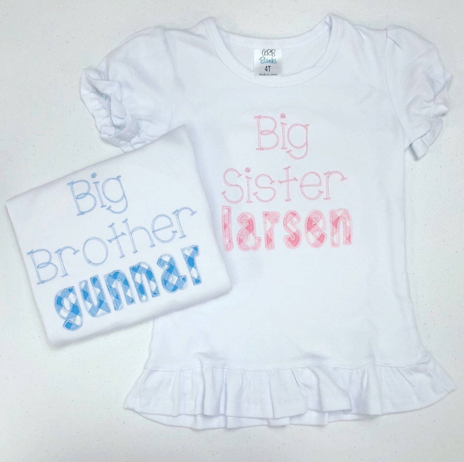 Camisas de hermanos, trajes de hermanos personalizados, camisa de ...