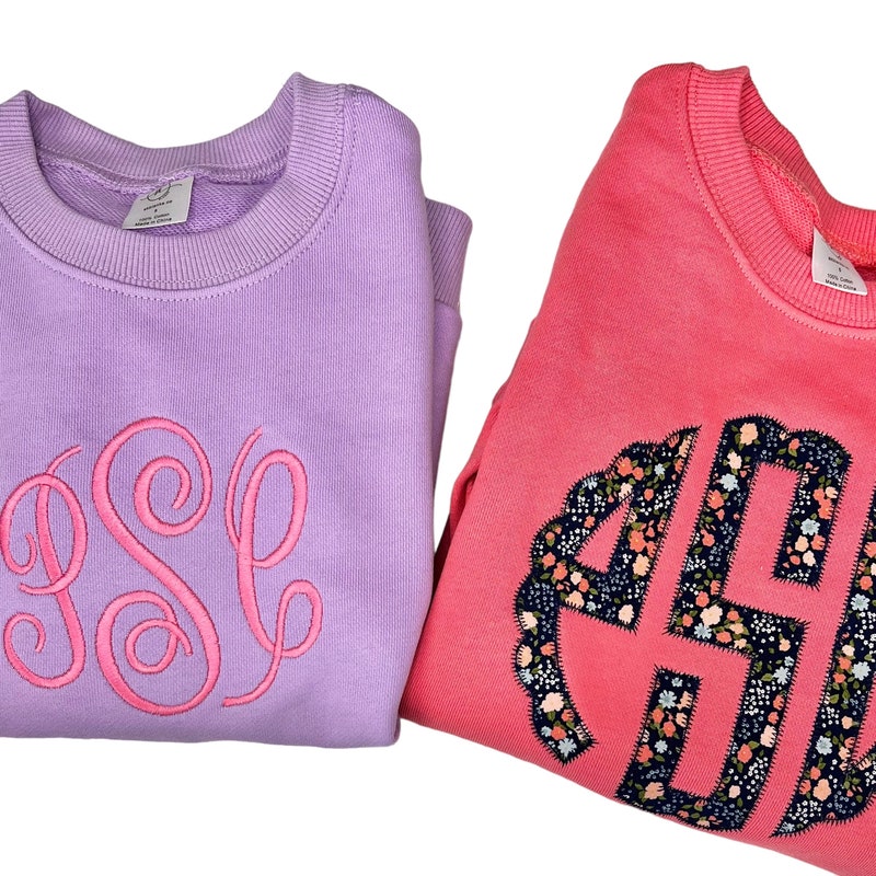 Girls Monogram - Etsy