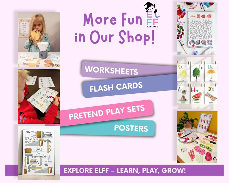 DIY Travel Pretend Play Kit: Printable Suitcase, Passport, Tickets (PDF ...