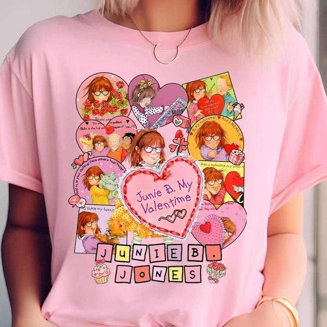 Junie B My Valentime Shirt, Junie B Jones Education Shirt, Teacher ...