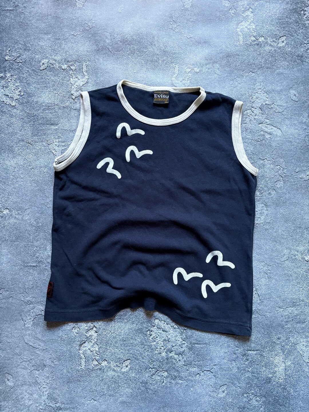 Vintage Evisu Logo Japanese Tank Top Y2K - Etsy
