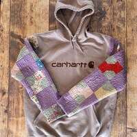 Quilt Hoodie PDF Sewing Pattern | Beginner Friendly | Sizes XS-S, M-L ...