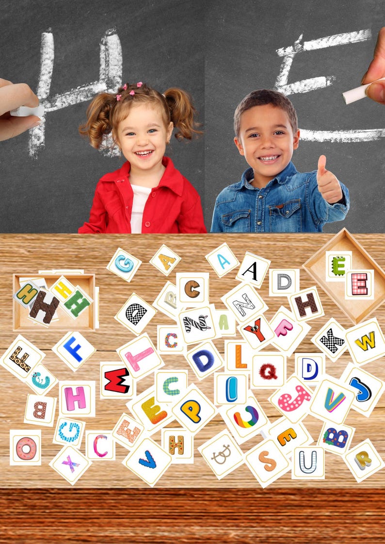 Alphabet Letter Recognition Cards Pack for Preschool | Uppercase and ...