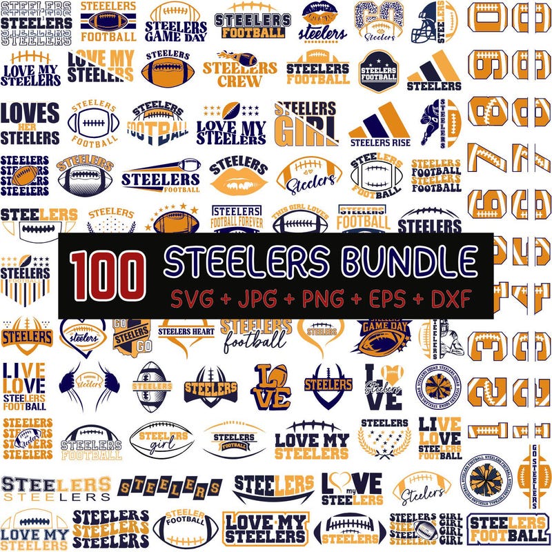 Steelers Logo Png Svg - Etsy