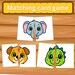 Montessori Matching Cards for Toddlers | Symmetry Puzzle | Fruit ...