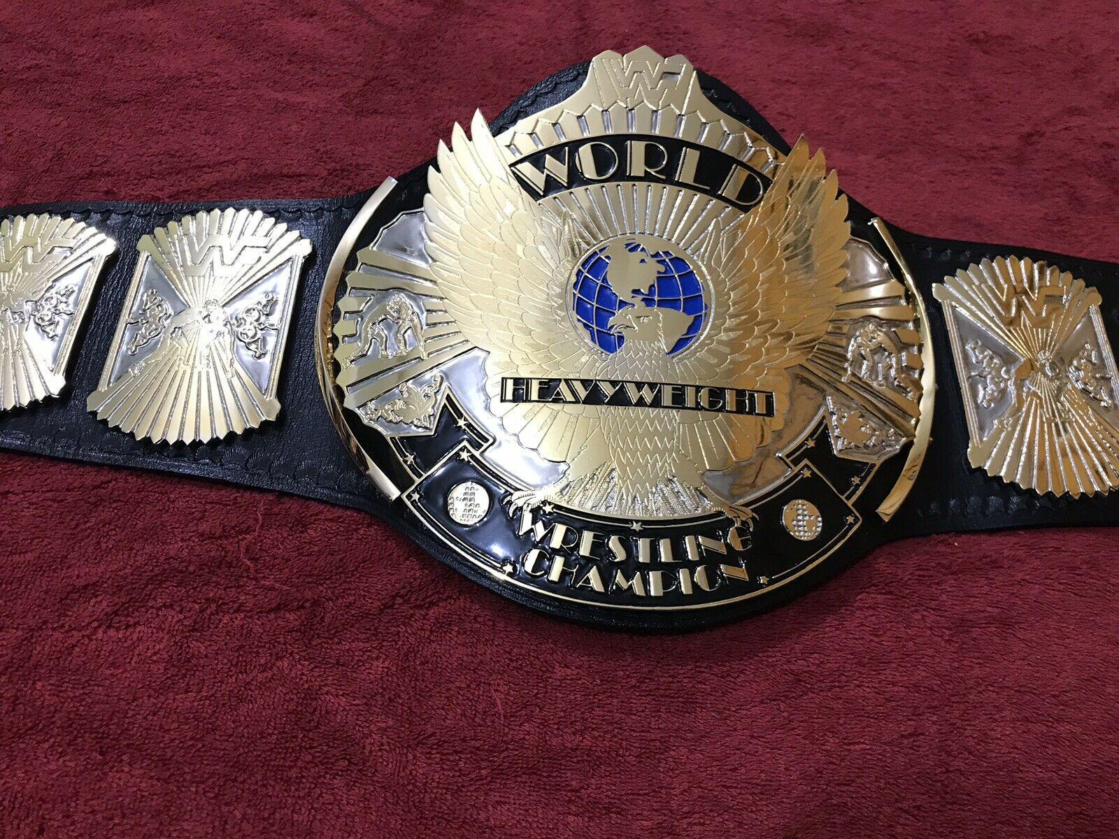 WF Winged Eagle Classic Championship Belt Dual Plated | up to 8mm Thick ...