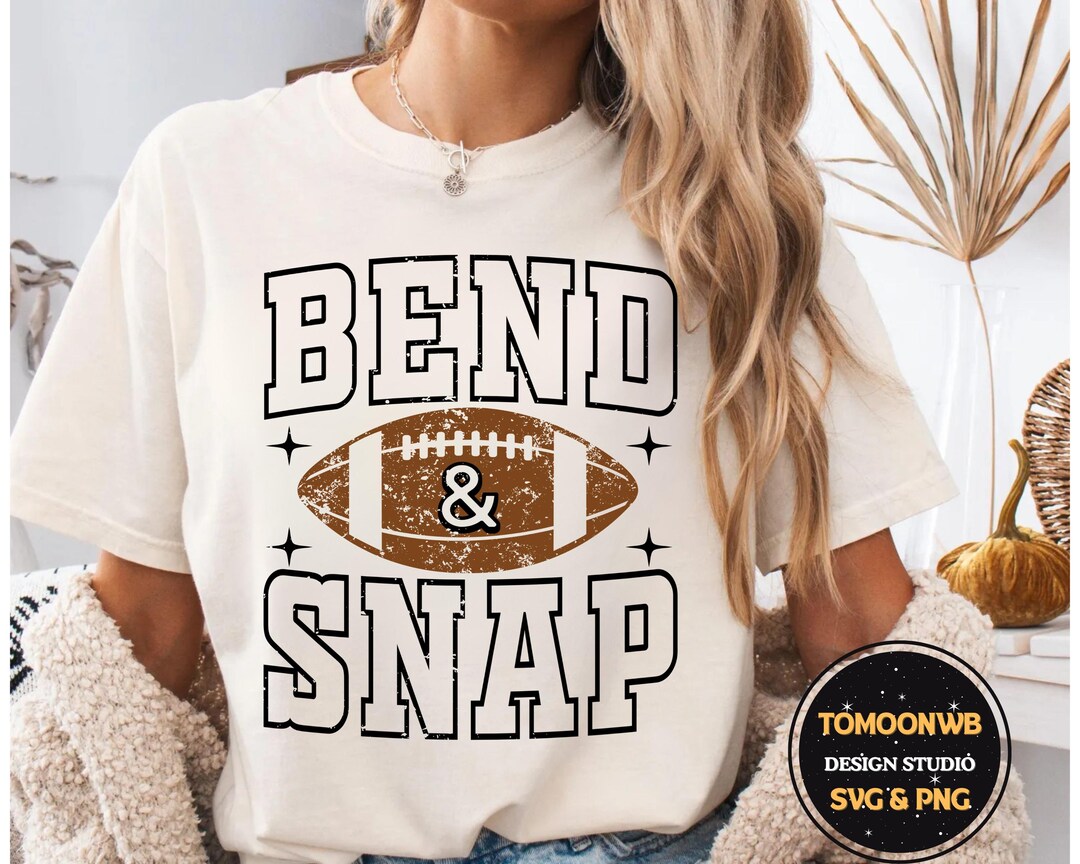 Funny Game Day Touchdown Season Svg Png, Touchdown Season Bend and Snap ...