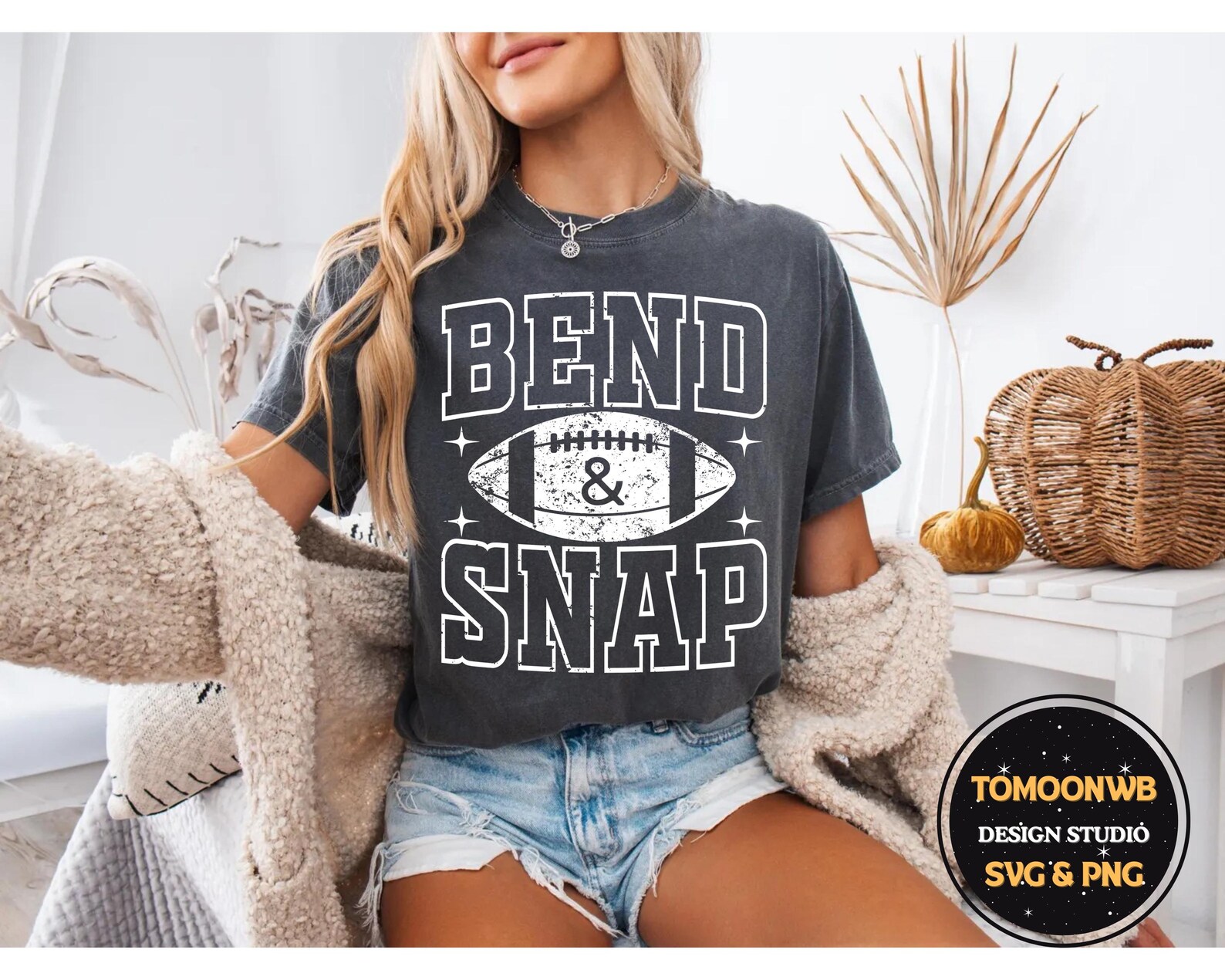 Funny Game Day Touchdown Season Svg Png, Touchdown Season Bend and Snap ...