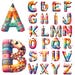 Pencil Alphabet Clipart PNG: Back to School Teacher Font 36 Files - Etsy
