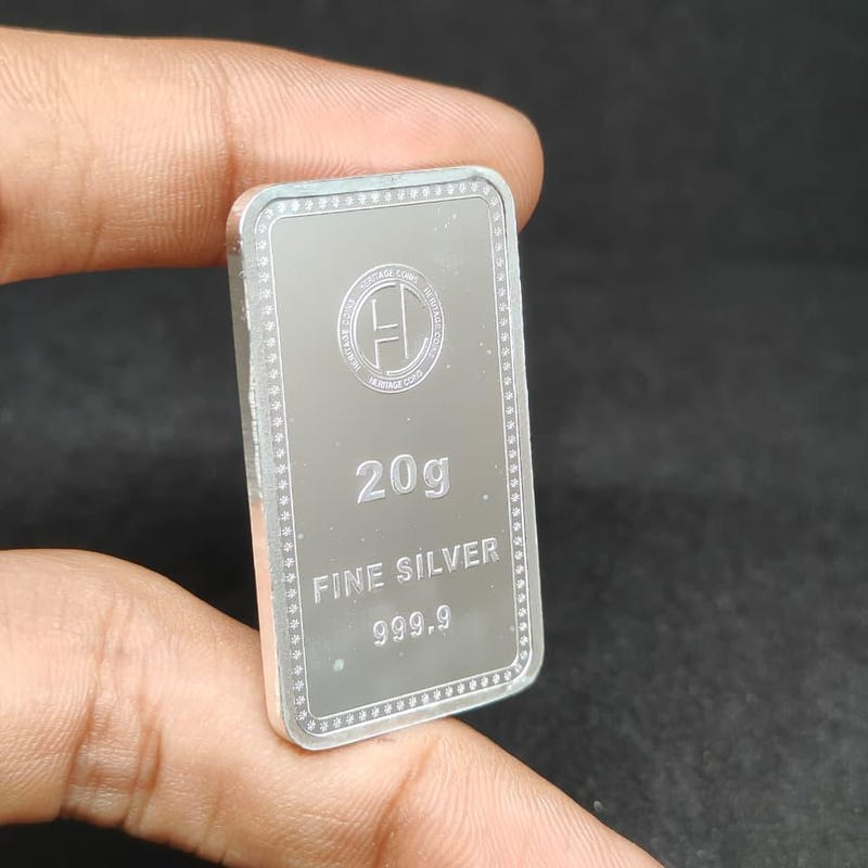 100g Silver Bars - Etsy UK