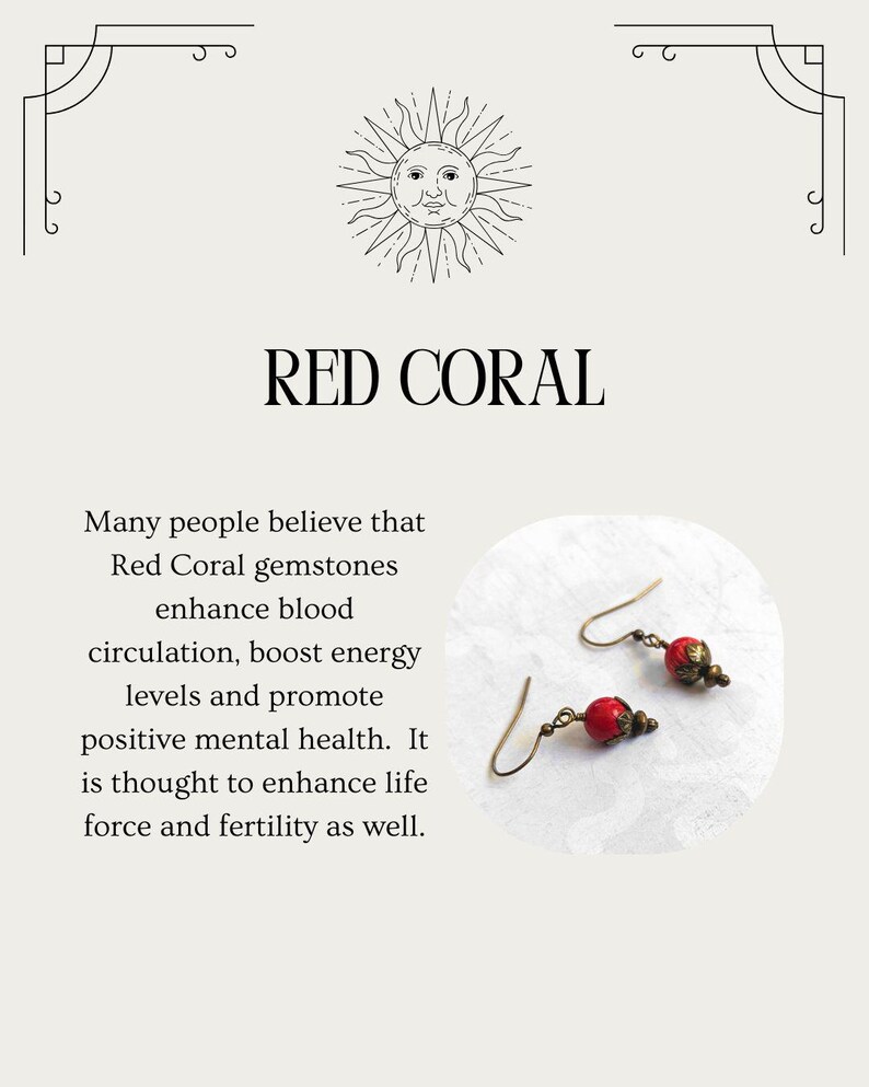 Sunset Gemstone Necklace, Red Coral, Carnelian, Citrine, Brown Suede - Etsy