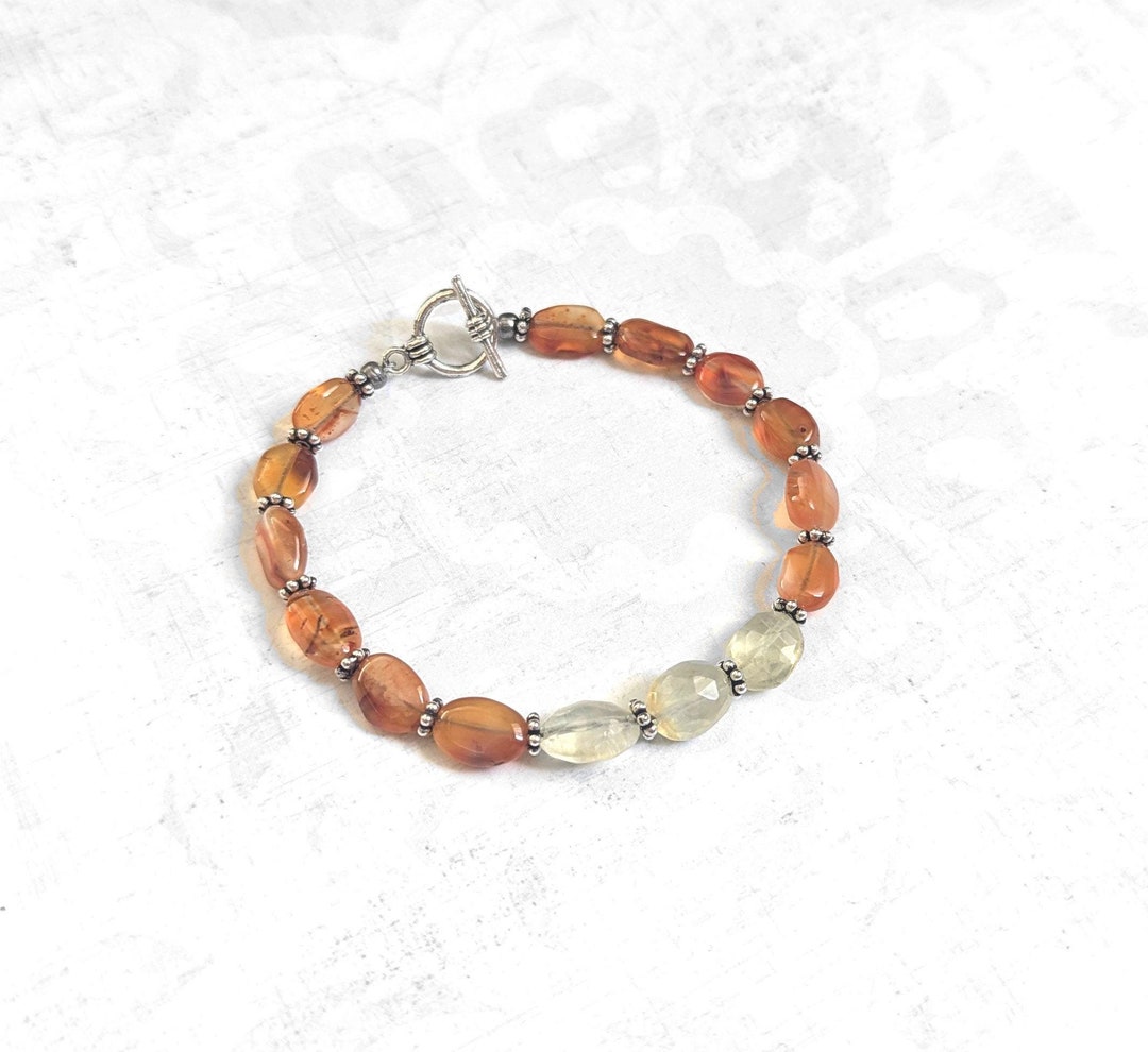 Faceted, Peaceful, Prehnite and Vibrant Energy Boosting Red Agate ...