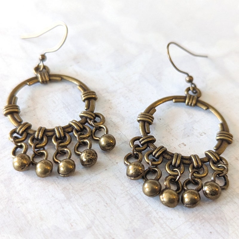 Bohemian Earrings - Etsy