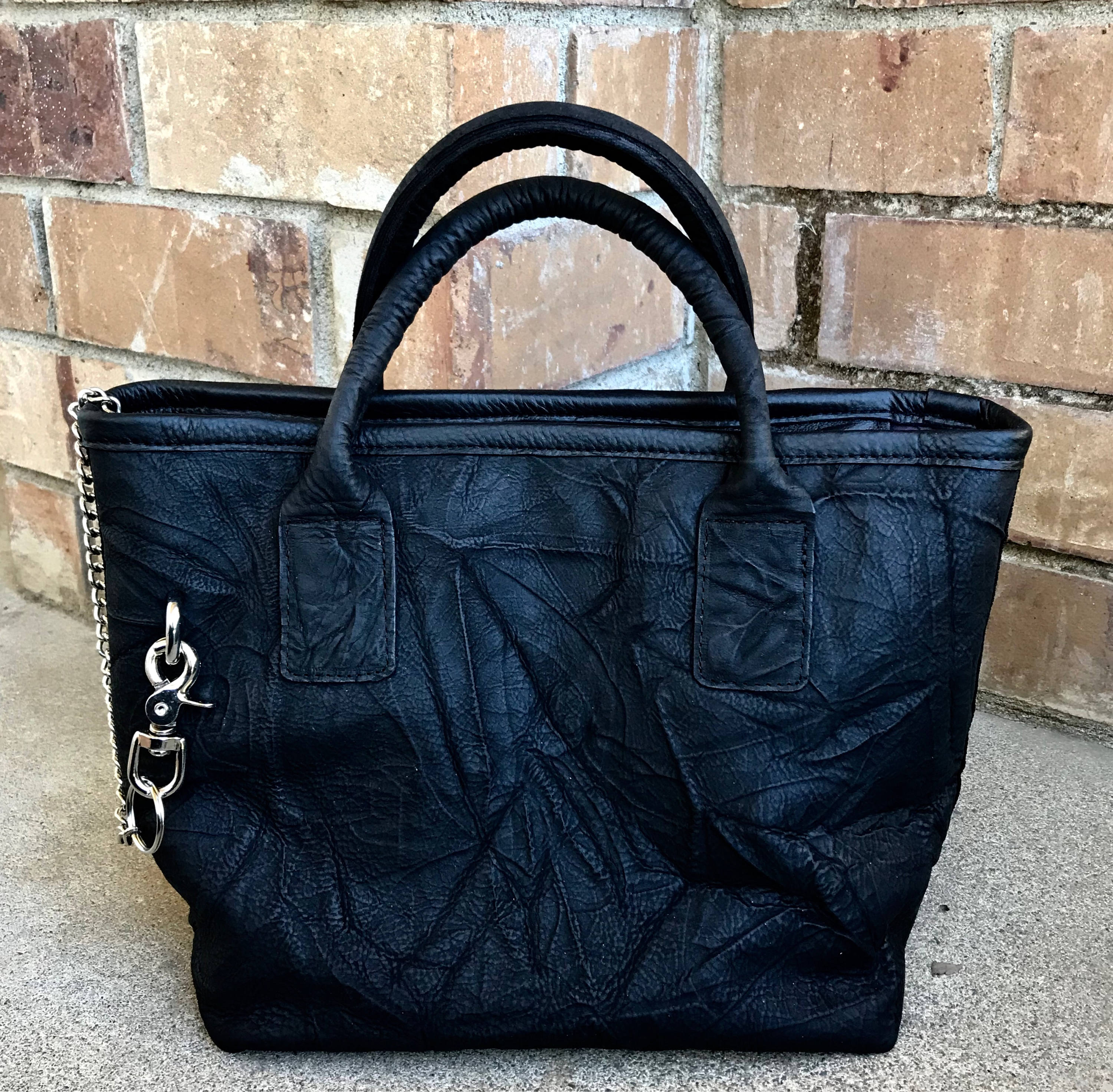 Large Leather Purse With Zipper | semashow.com