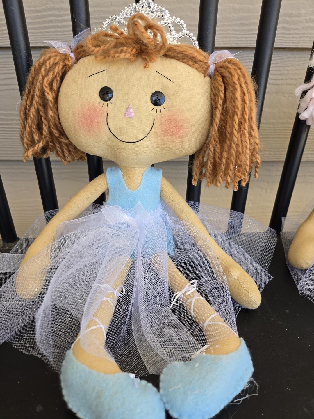 Princess Ballerina Raggedy in Blue - Etsy