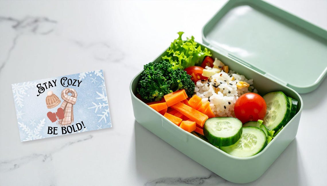 January Lunch Box Notes - Printable Encouragement Cards for Kids - Etsy