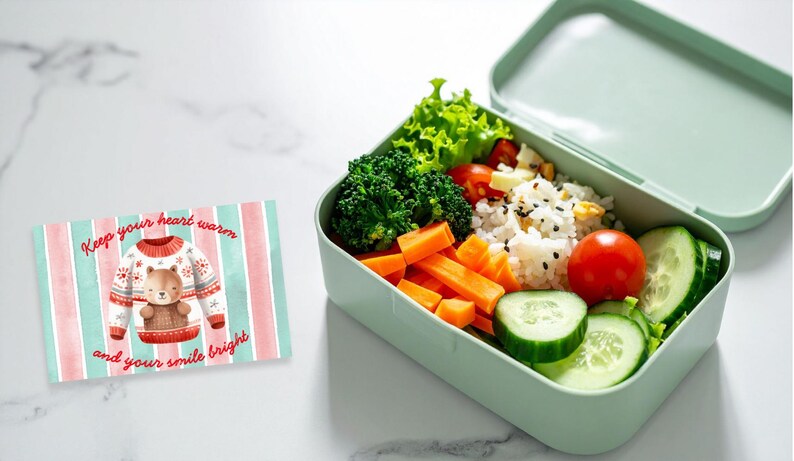 December Lunch Box Notes – Printable Encouragement Cards for Kids - Etsy