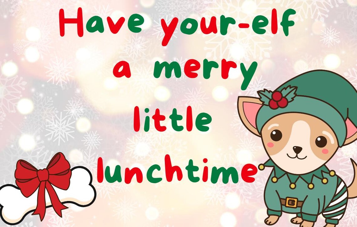 December Lunch Box Notes – Printable Encouragement Cards for Kids - Etsy