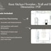 Basic Kitchen Floorplan – Wall and Unit Dimensions | PDF - Etsy