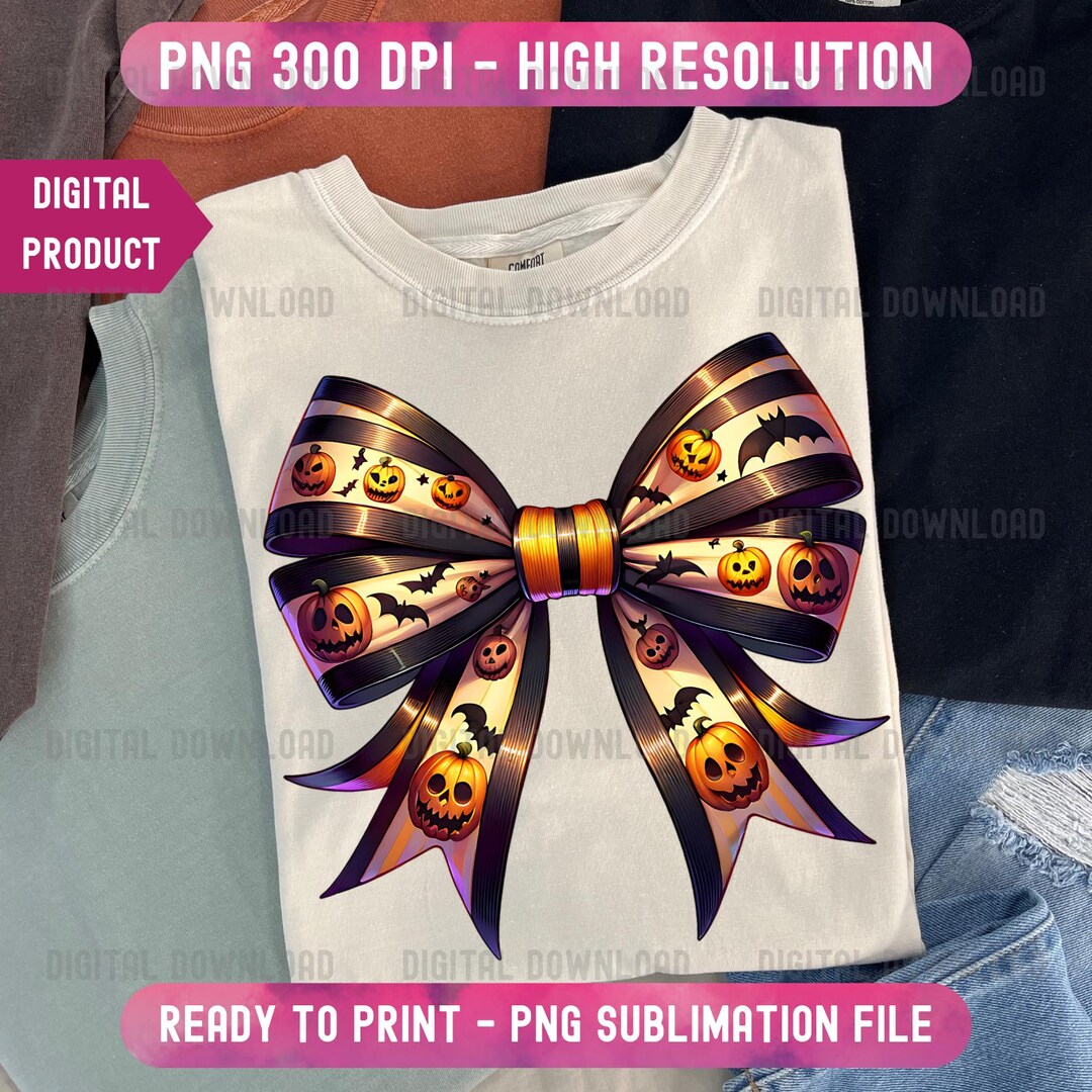 Spooky Season Coquette Halloween PNG, Horror Movie Halloween ...