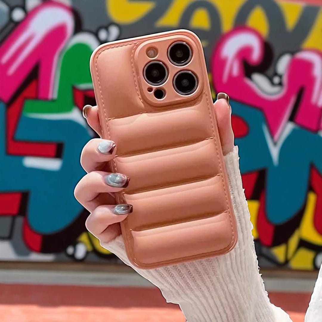 Puffer Jacket iPhone Case: Shockproof Silicone Cover - Boldcoat ...
