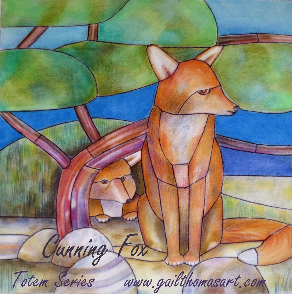 Cunning Fox - Etsy