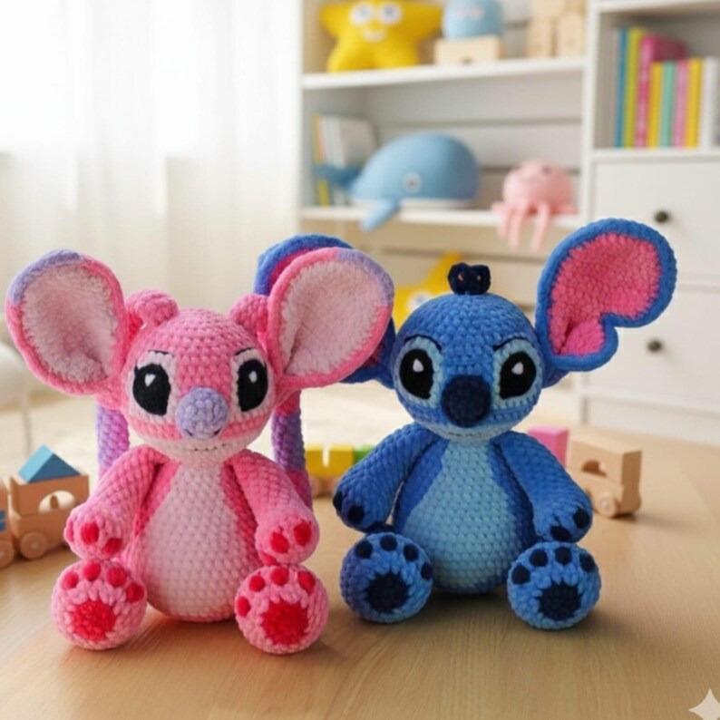 Amigurumi Mouse Toy Crochet Pattern | Stitch & Angle (PDF Pattern ...